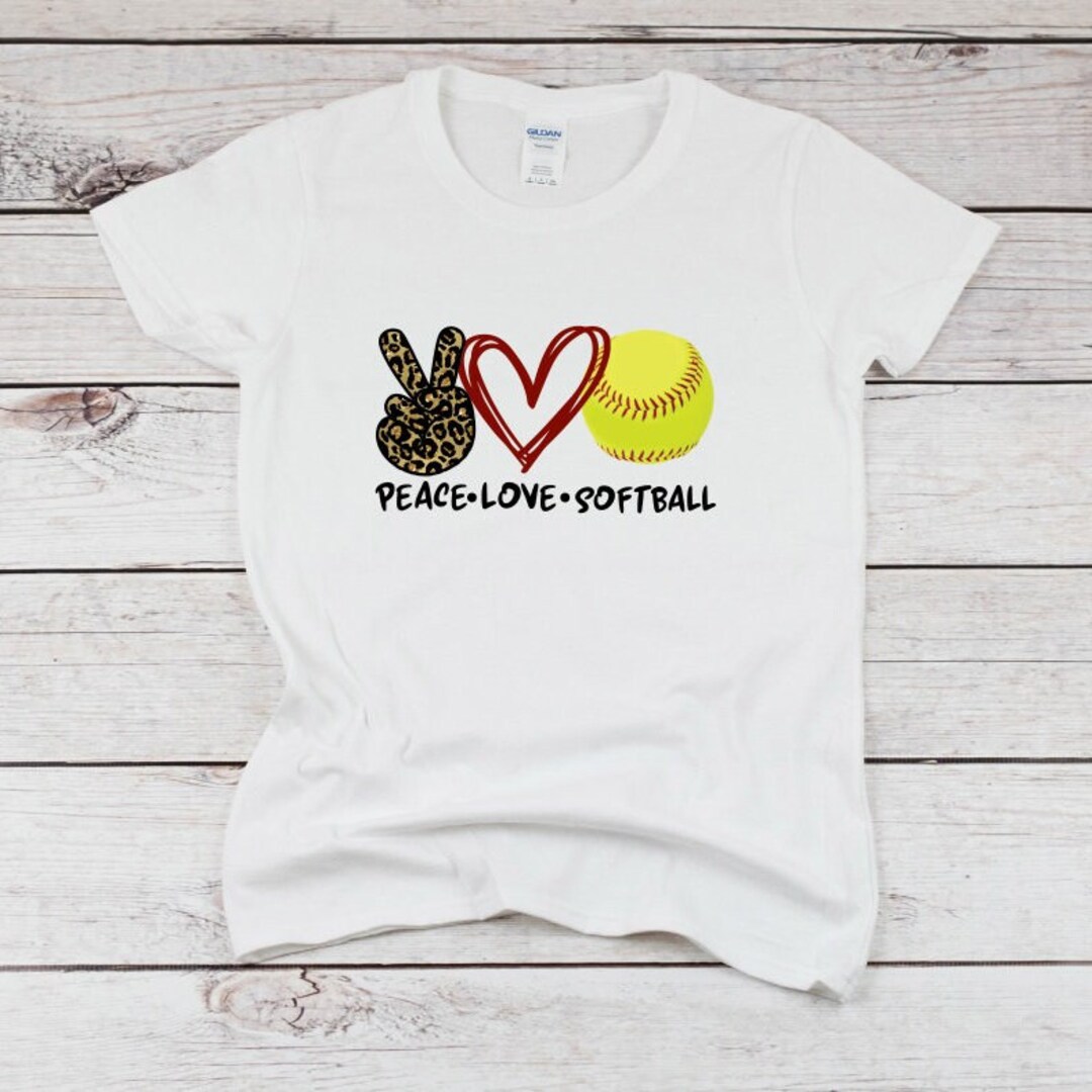 Peace Love Softball Htv, Softball Htv, Softball Transfers, Sports Htv ...
