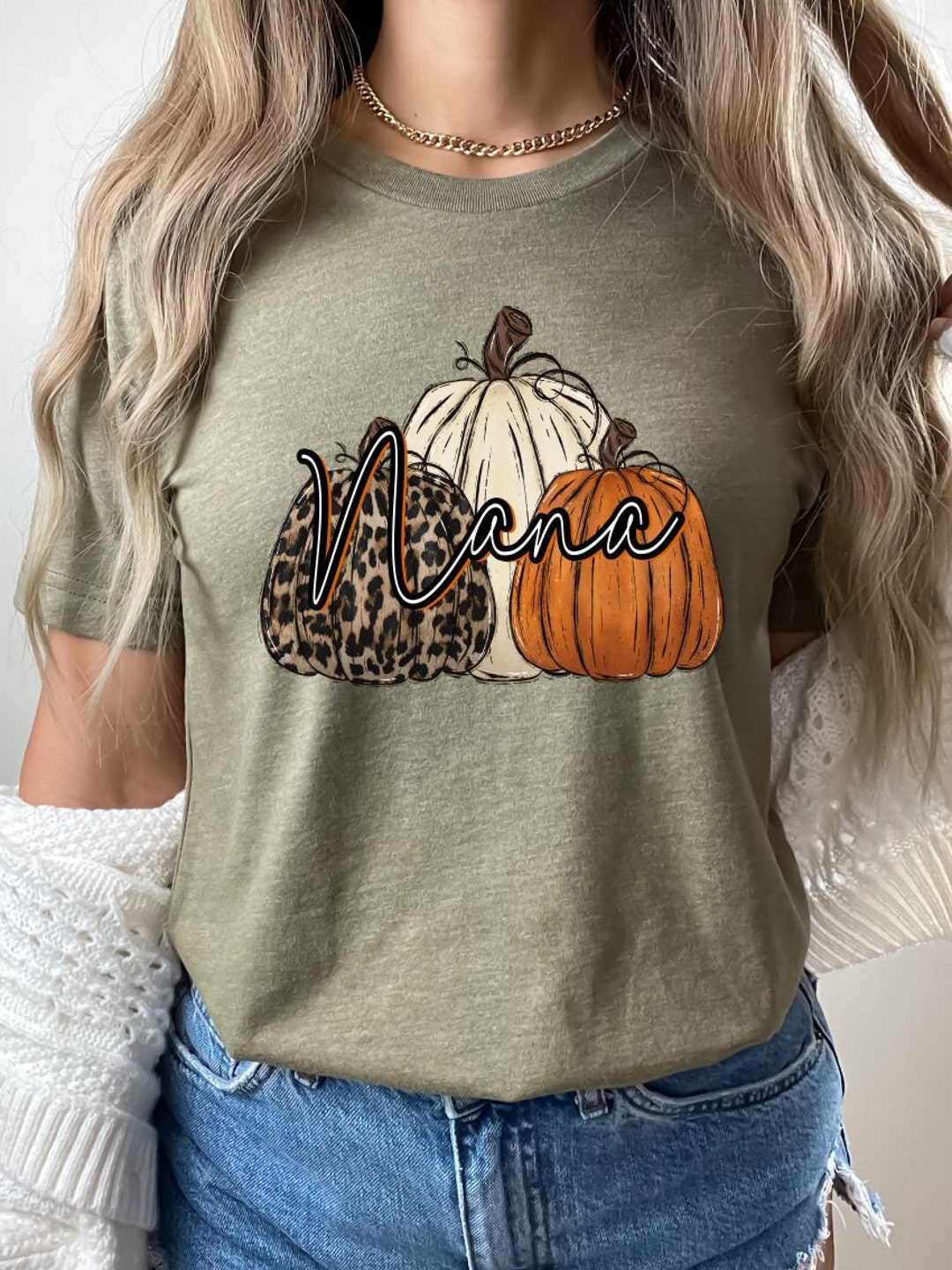 Nana Pumpkin Transfer, Nana Pumpkin HTV, Pumpkins Htv, Ready to Press ...