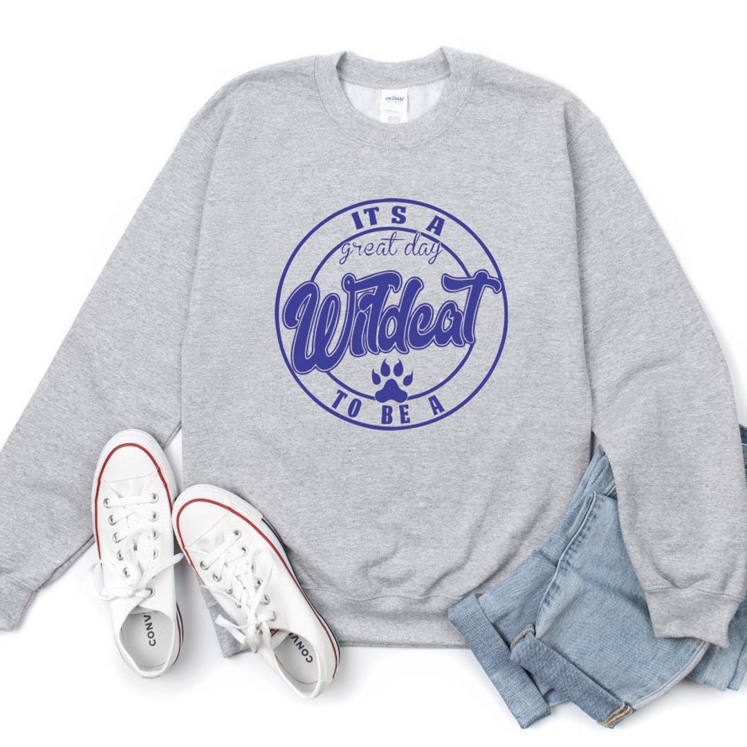 It's a Great Day to Be a Wildcat Transfer, HTV, Ready to Press Iron on ...