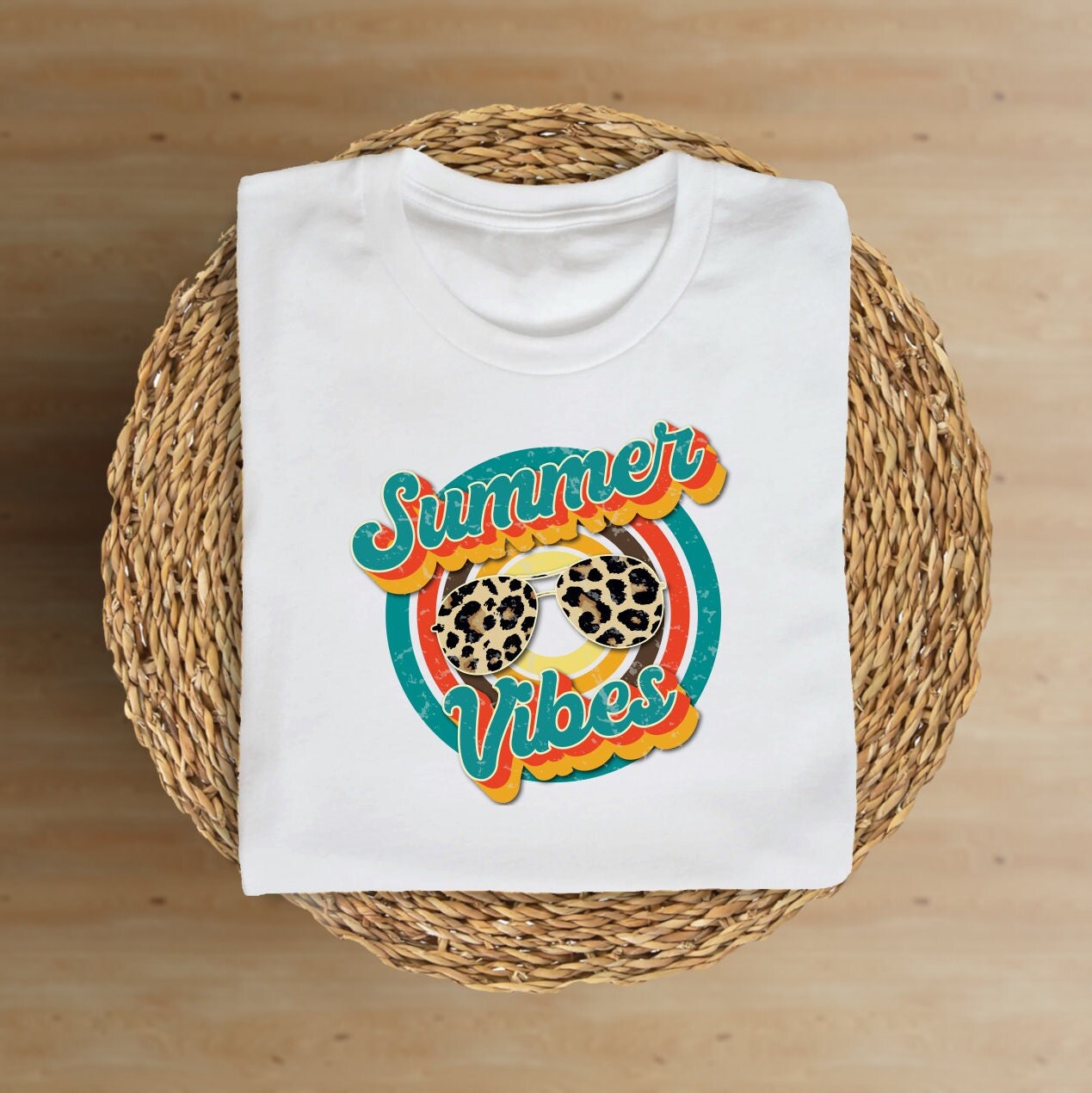 Summer Vibes Transfer Summer Vibes Htv Summer Transfers - Etsy