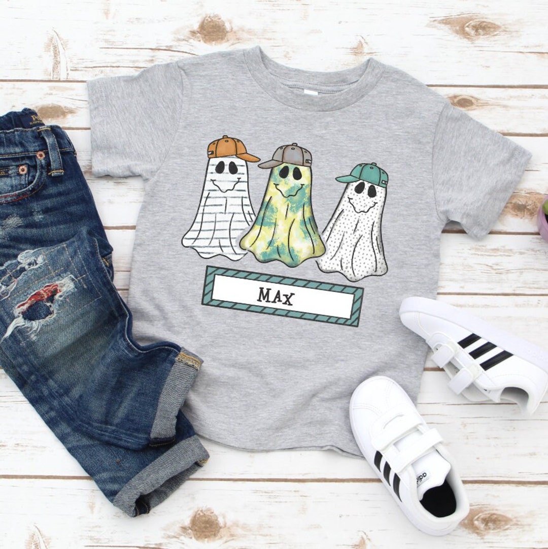 Boy Ghost Trio Transfer, Ghosts HTV, Halloween Transfers, Youth ...