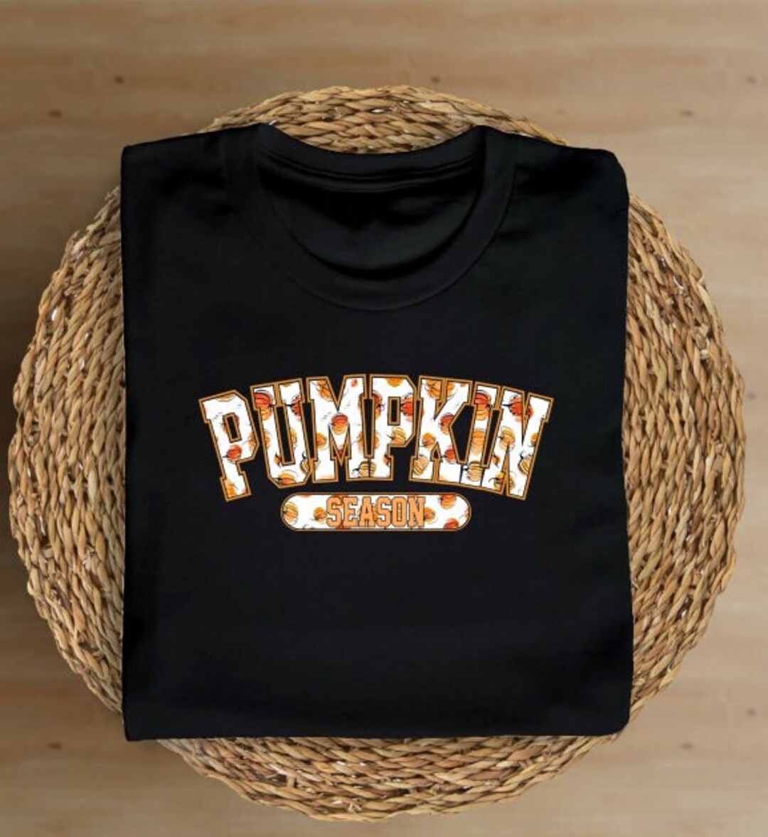 Pumpkin Season Transfer, Pumpkin Season Iron on Vinyl, HTV. Comes With ...