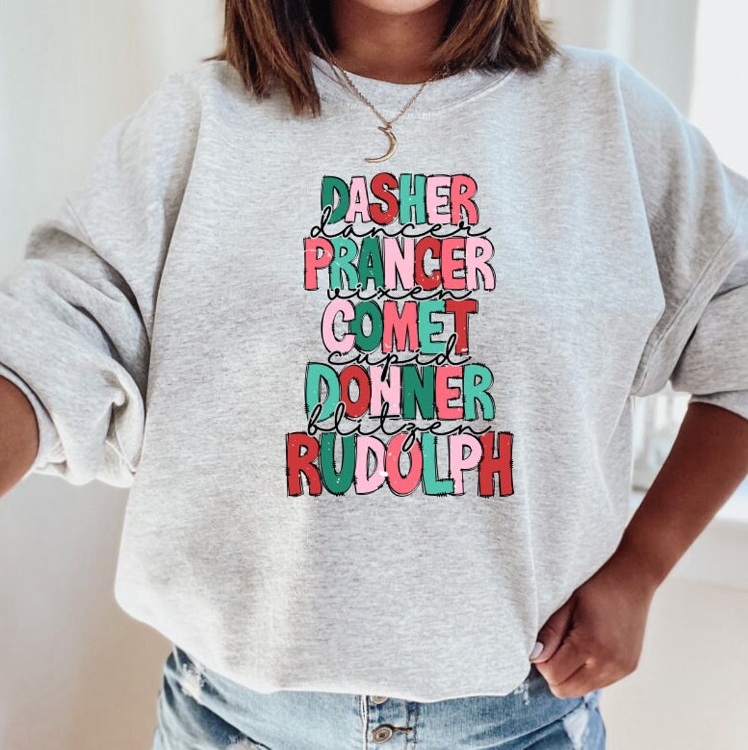 Distressed Reindeer Print Transfer, HTV, Reindeer HTV, Christmas HTV ...