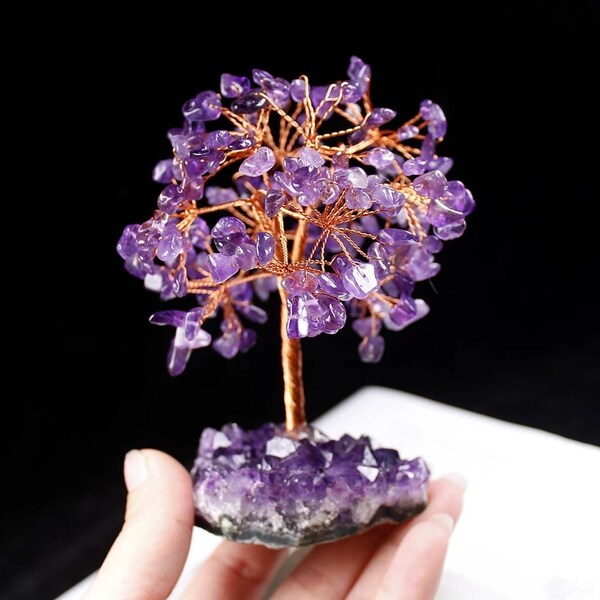 Amethyst Money Tree - Etsy