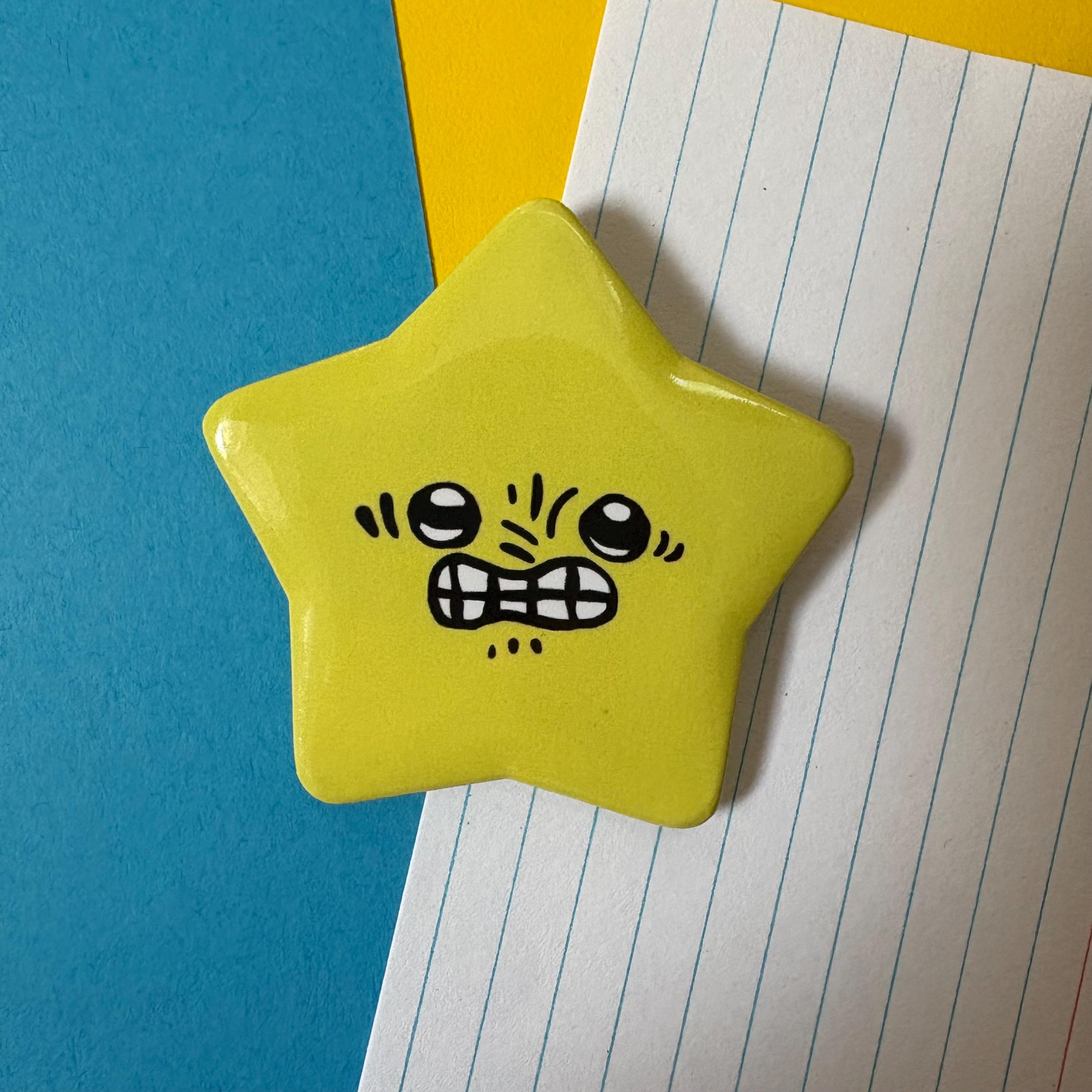 Chiikawa Star Buttons! - Etsy UK