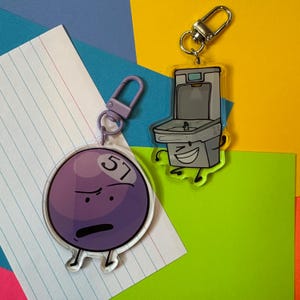 It's Time for the Object Show Acrylic Keychains! Double Sided - Etsy