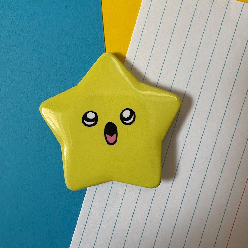 Chiikawa Star Buttons! - Etsy UK