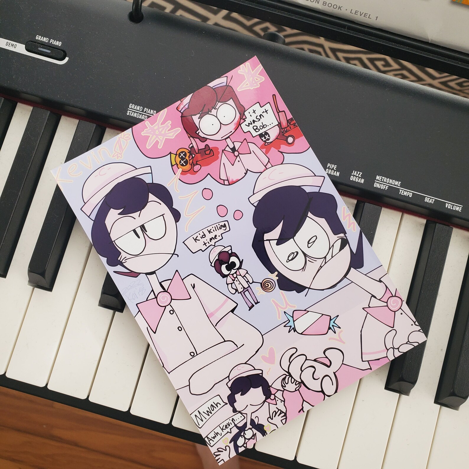 Kevin the Candy Man Collage 5x7 Poster - Etsy