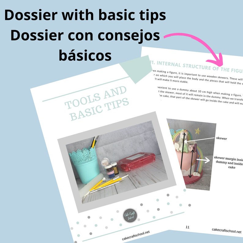 Fondant Cat Cake Topper Video Tutorial With Printable Templates - Etsy UK