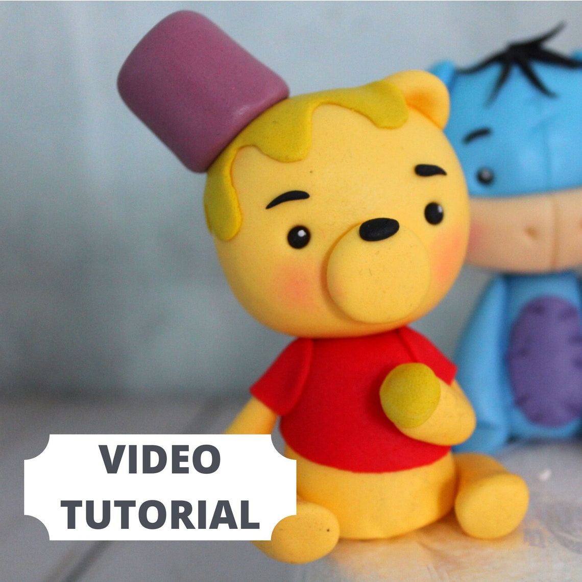 Fondant Woodland Animal Cake Topper Video Tutorial Step by - Etsy