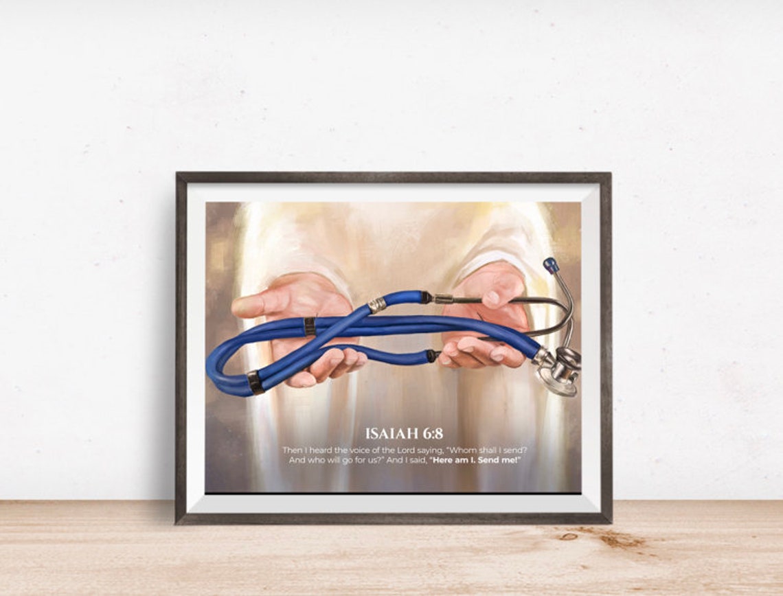 Christian Medical Jesus Medicine Christian Clinician Nurse | Etsy