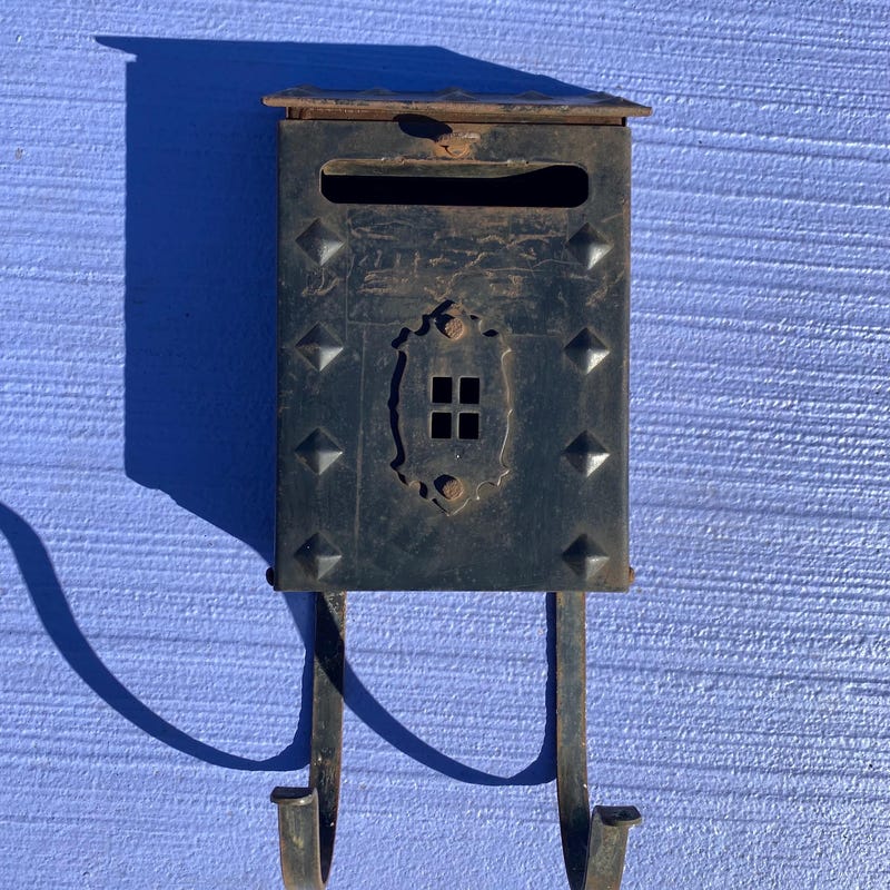 Antique Mailbox - Etsy