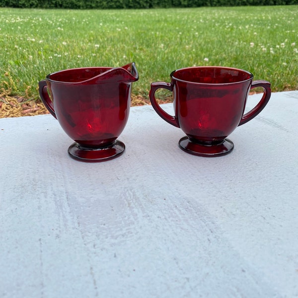 Red Creamer - Etsy