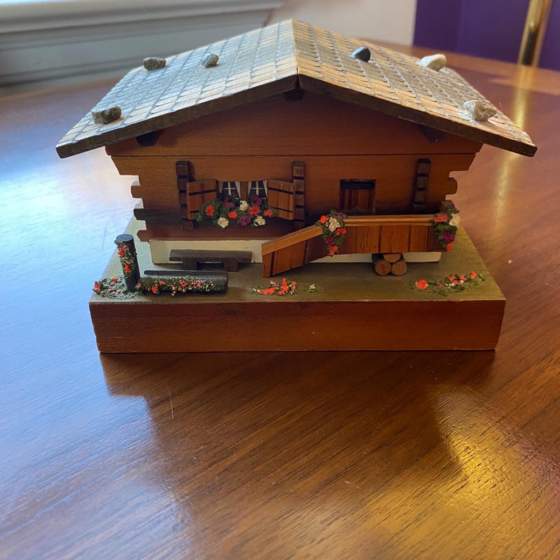 Chalet Music Box - Etsy