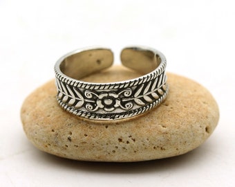 925 Sterling Silver Three Lines Foot Ring Knuckle Ring Foot - Etsy