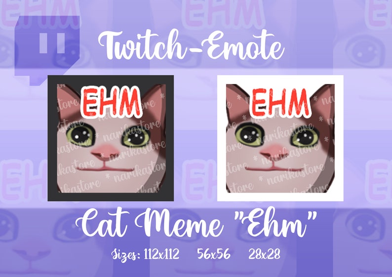 CAT MEME Emote - Etsy