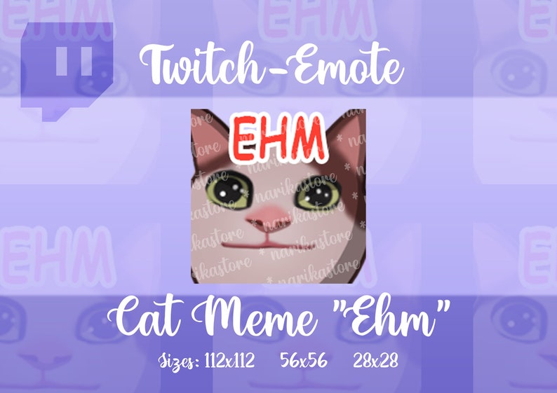 CAT MEME Emote - Etsy