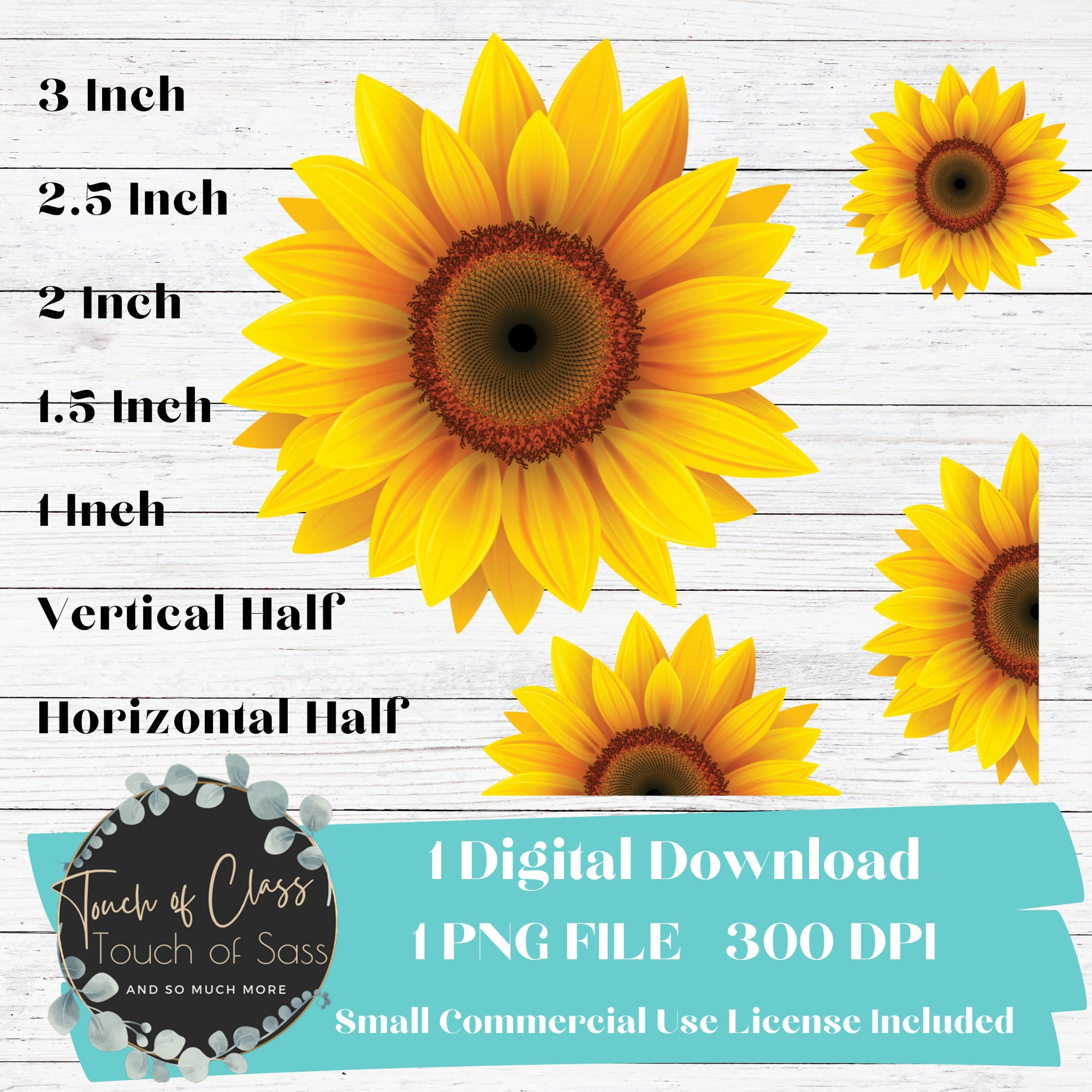 Sunflower Waterslide Image PNG Tumbler Waterslide Sublimation | Etsy