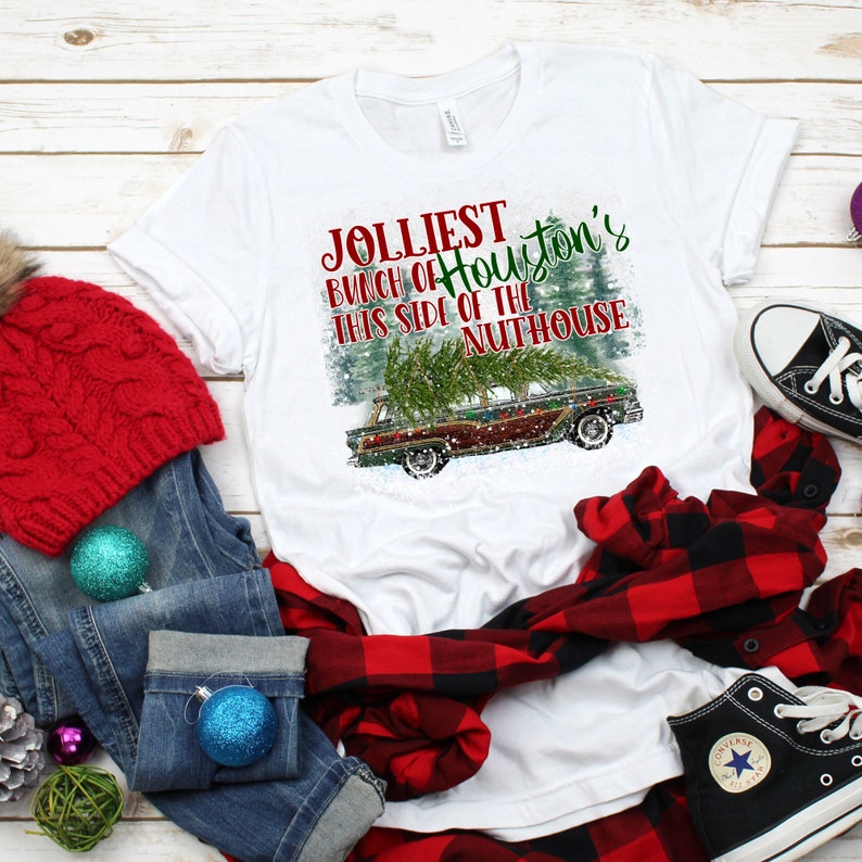 Personalized Custom Jolliest Bunch of Family Name This Side of the ...