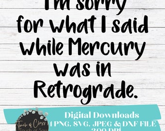 Clip Art & Image Files Mercury in Retrograde sig png Mercury retrobabe ...