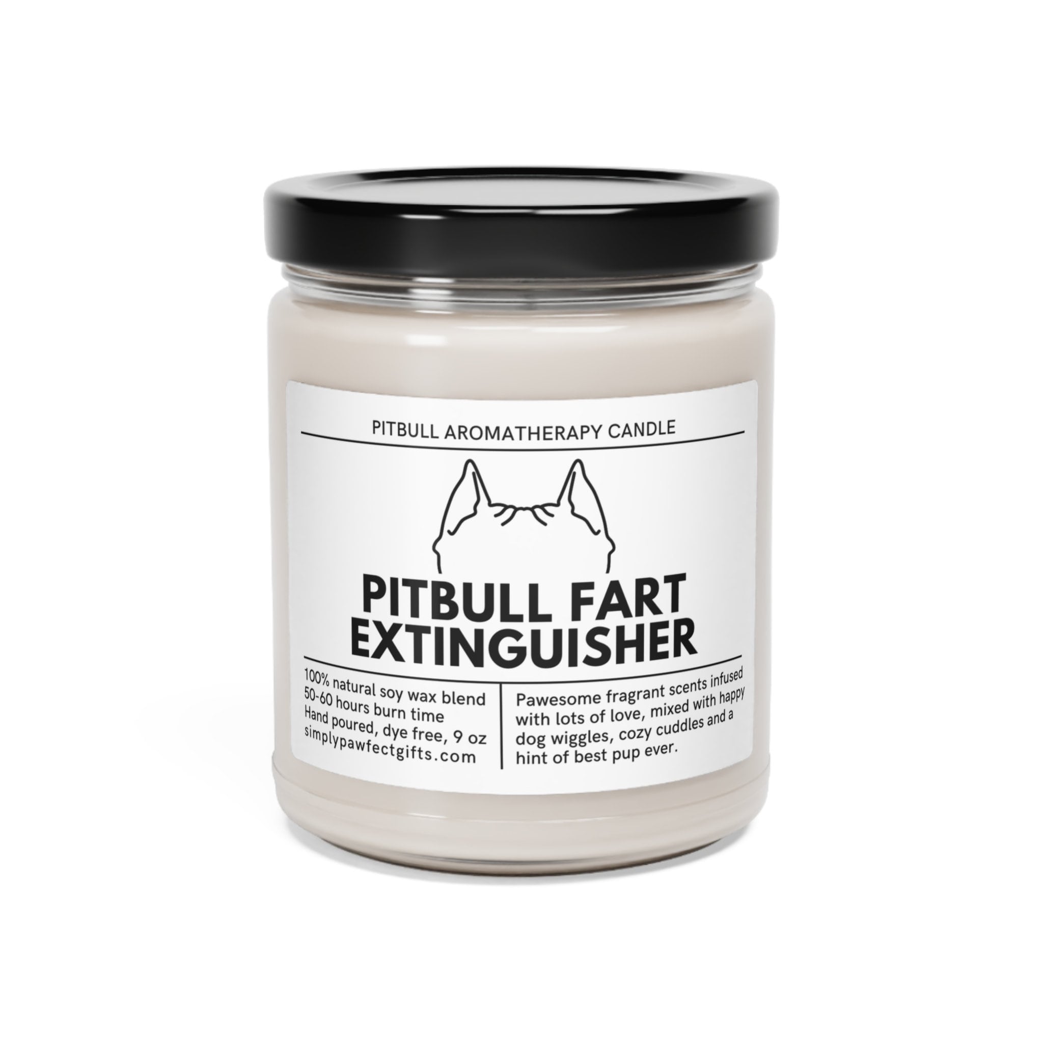 Pitbull Gifts Funny Pit Bull Gifts Pitty Mom Humor Candle - Etsy