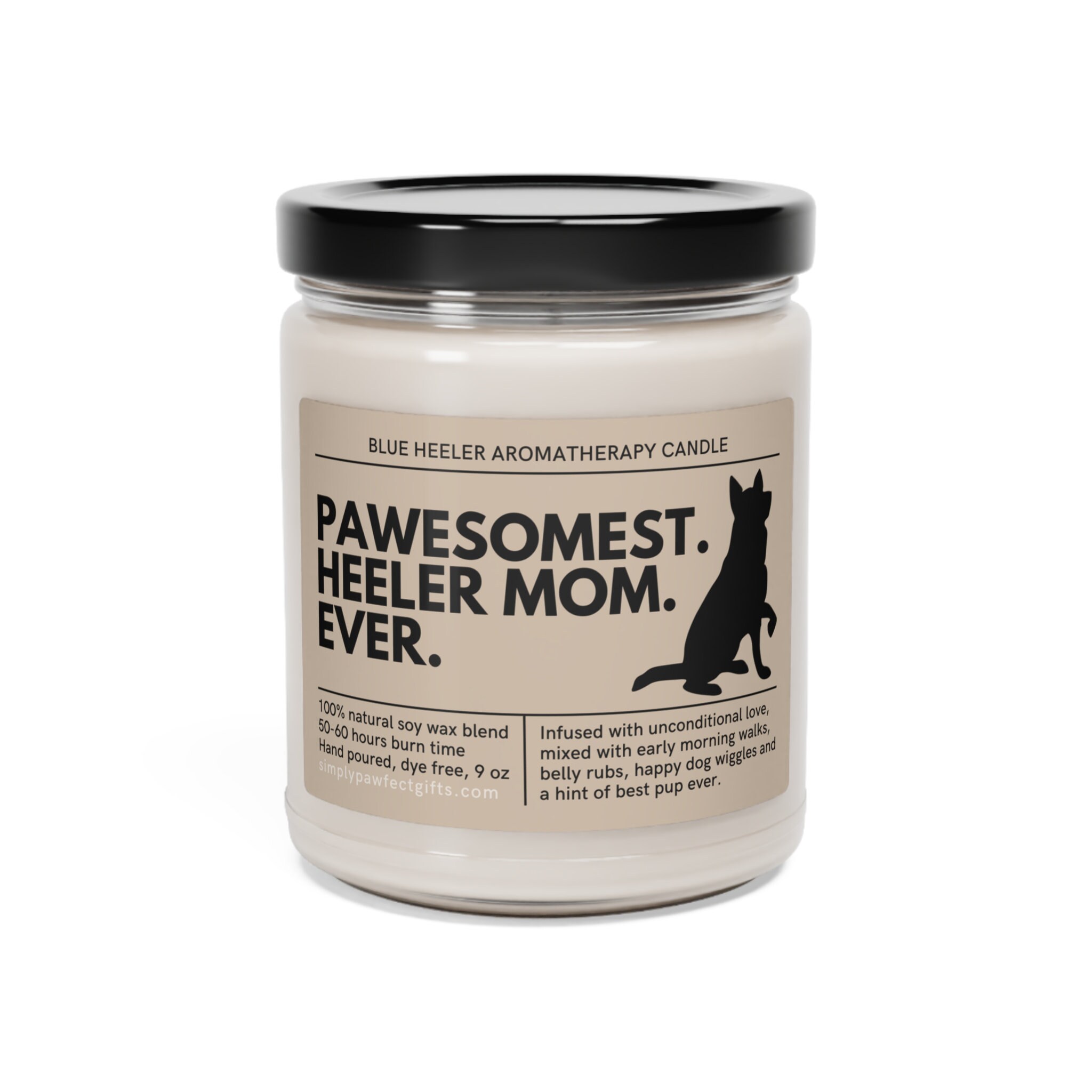 Blue Heeler Gifts, Funny Blue Heeler Mom Gift, Cute Dog Candle, Heeler ...