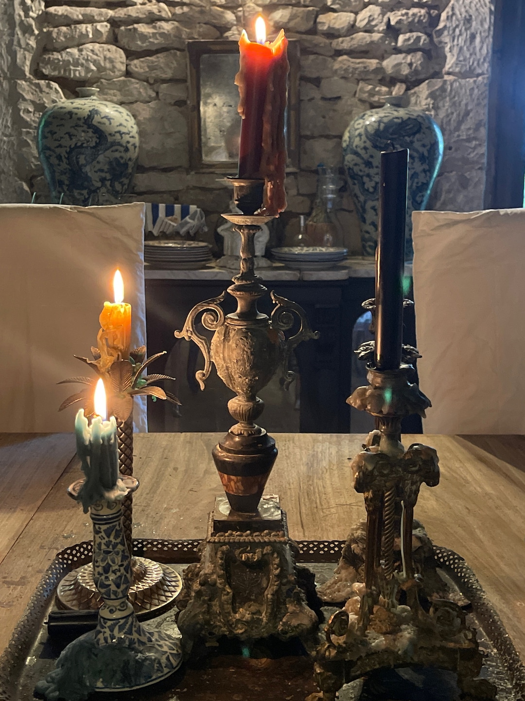 Antique 19 Th C French Candle Arbor - Etsy