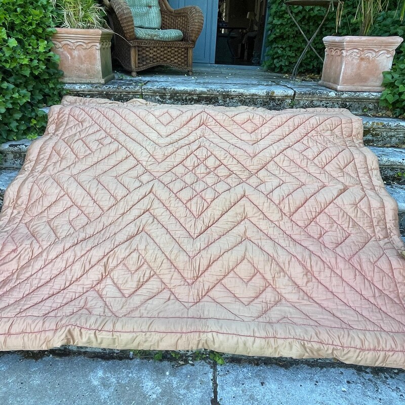 French Boutis Quilt - Etsy