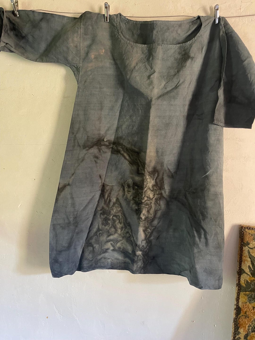 Old French Provençal Artist Smock - Etsy