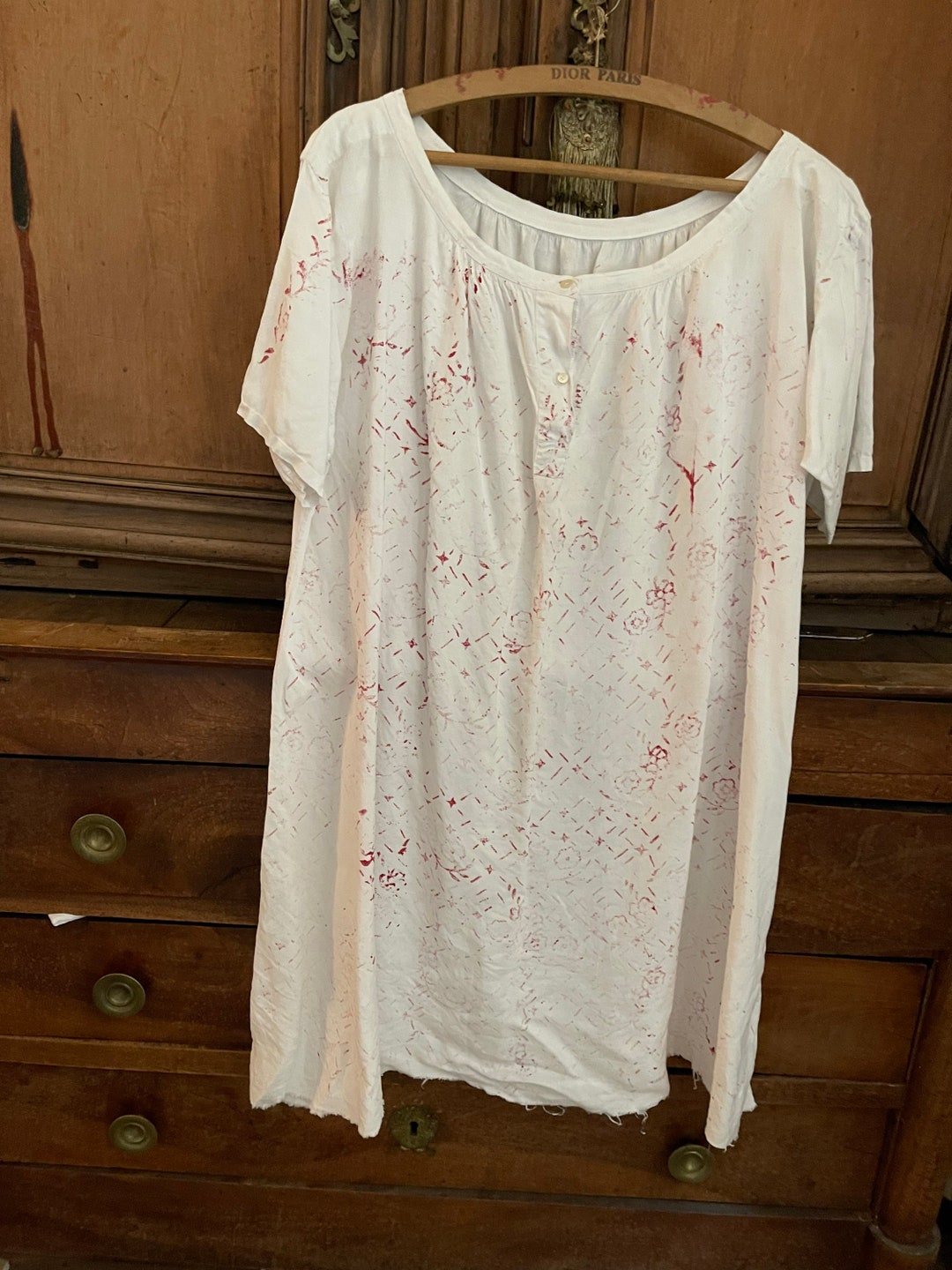 French Beautyfine Linen Dress Circa 1920 - Etsy