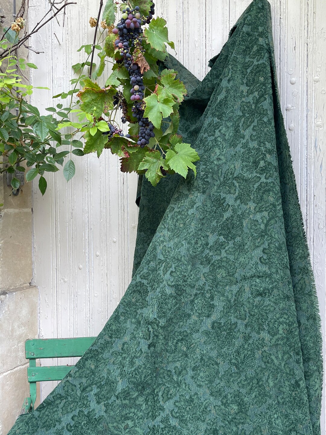 Vintage Velvet Fabric Panel - Etsy