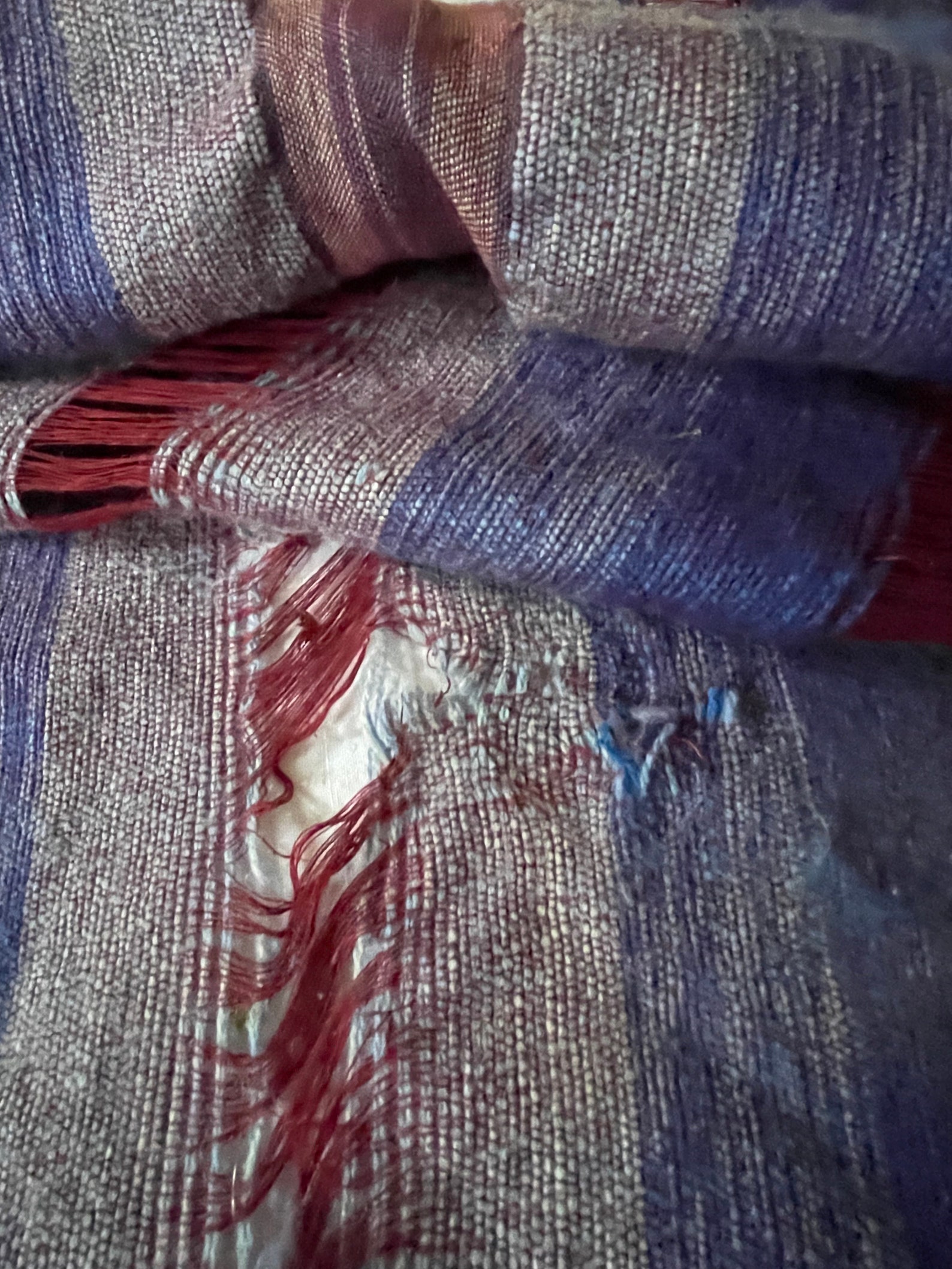 Antique French Provençal Silk and Linen Throw - Etsy