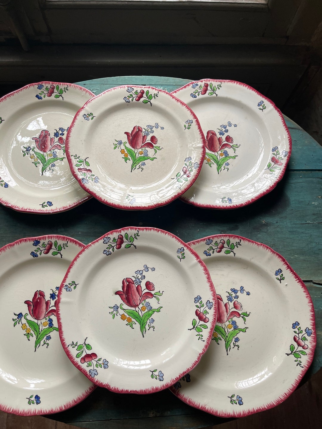 French Old Plates - Etsy