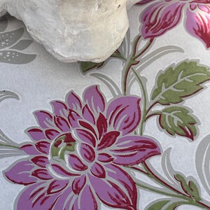 Original French Antique Wallpaper - Etsy