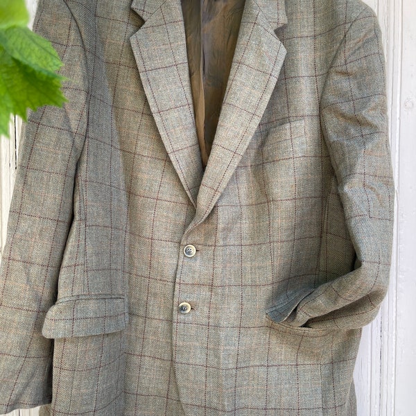 English Tweed Jacket - Etsy