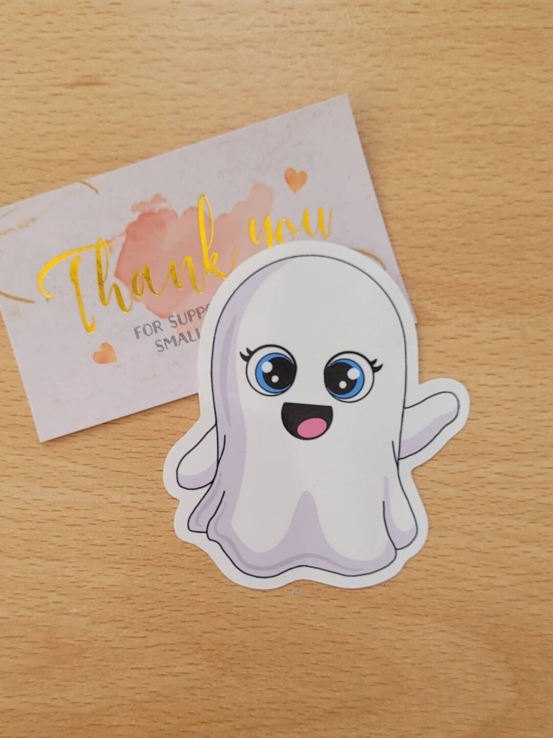 Cute Kawaii Ghost Sticker Pack - Etsy