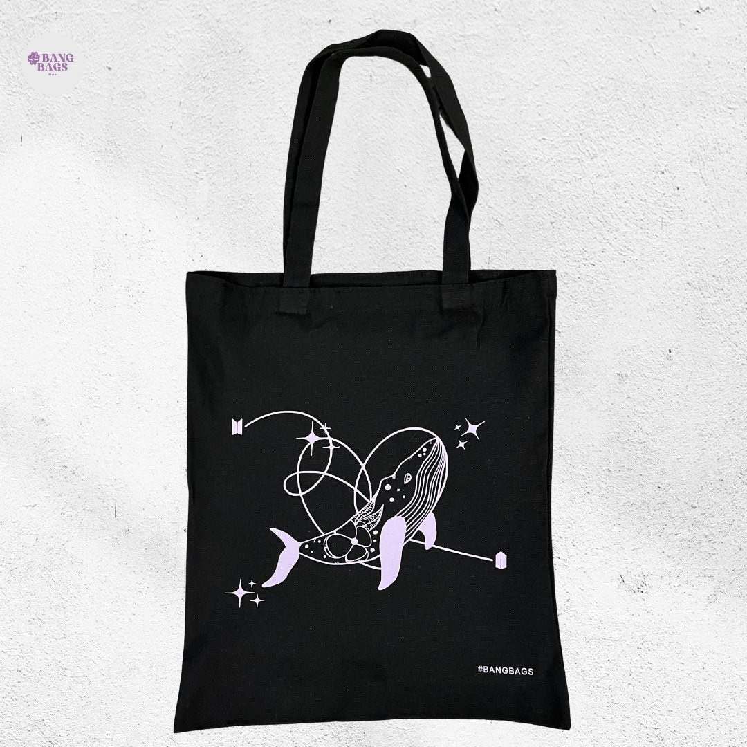 BTS Army Canvas Tote Bag, Army Bag, Bts Bag, Kpop Cotton Bag, Borahe, I ...