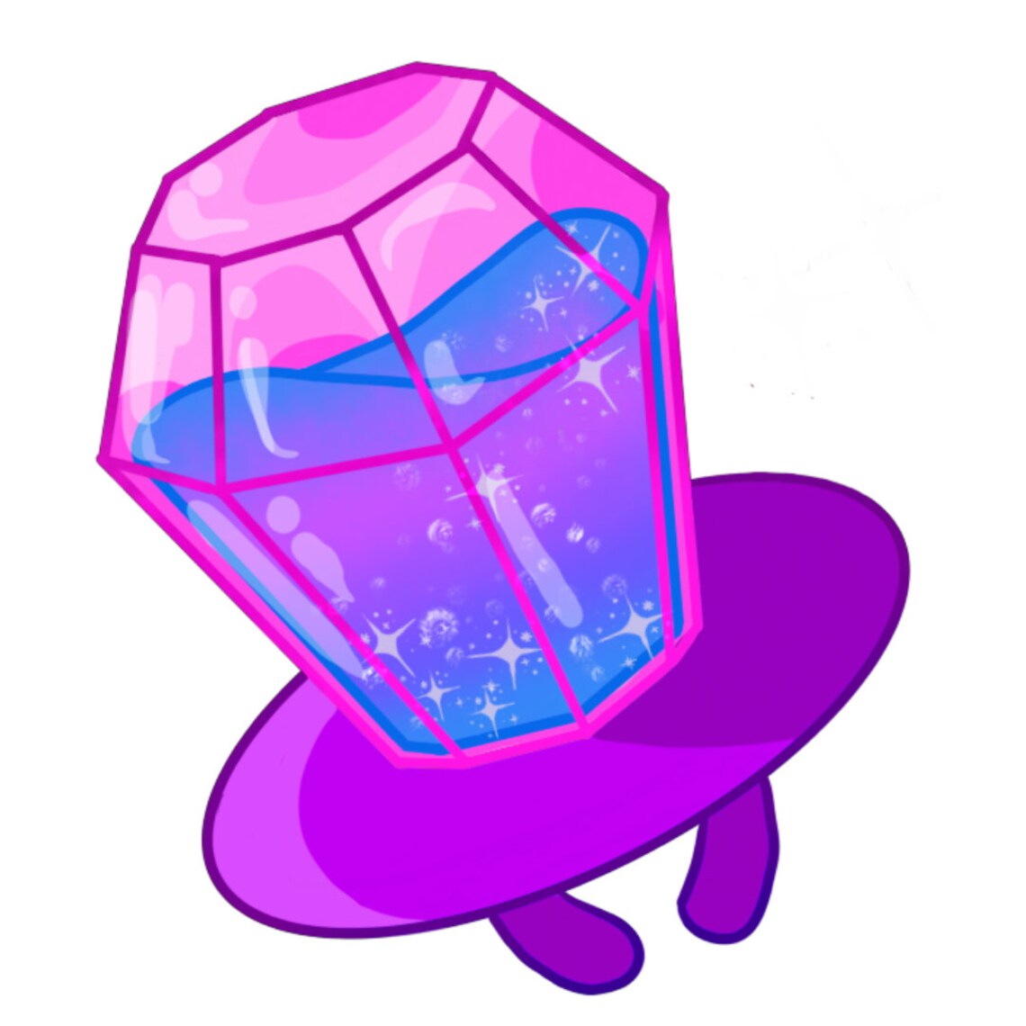 90s Ring Pop Water- Resistant Permanent Printable Vinyl Decal for ...