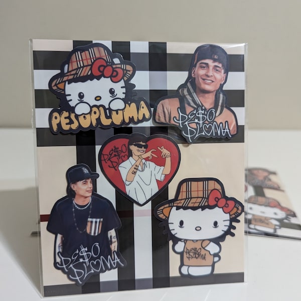 Peso pluma stickers - Etsy México