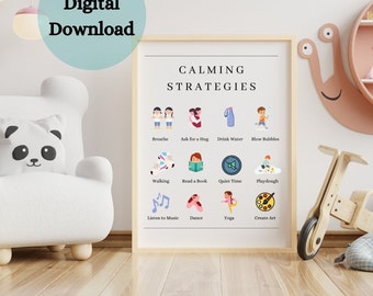 Kids Mindfulness Breathing Exercises Activities Cards Finger - Etsy