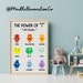 Feelings Charts for Kids, Time in Corner Design, Kids Calming ...
