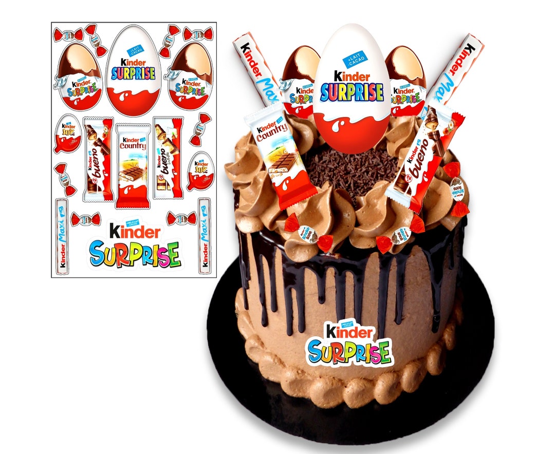 Wafer Stickers kinder Edible Decorations A4 - Etsy