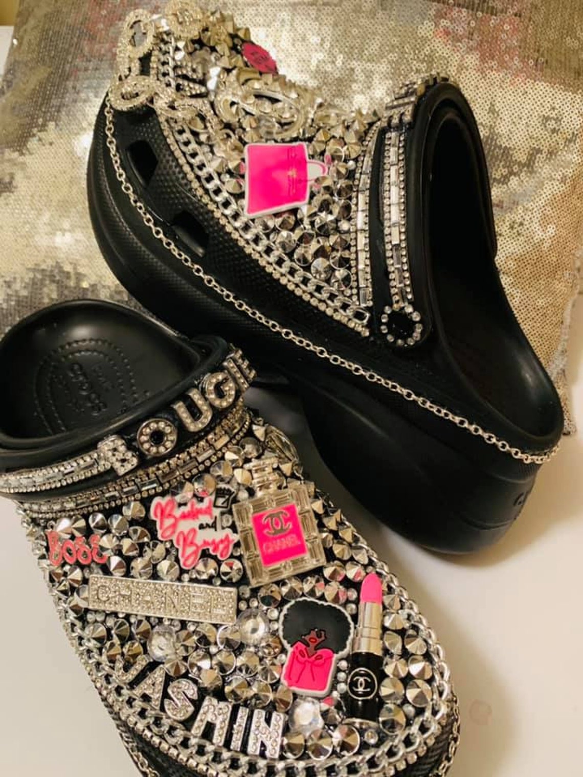 Bougie Dramatic Crocs - Etsy