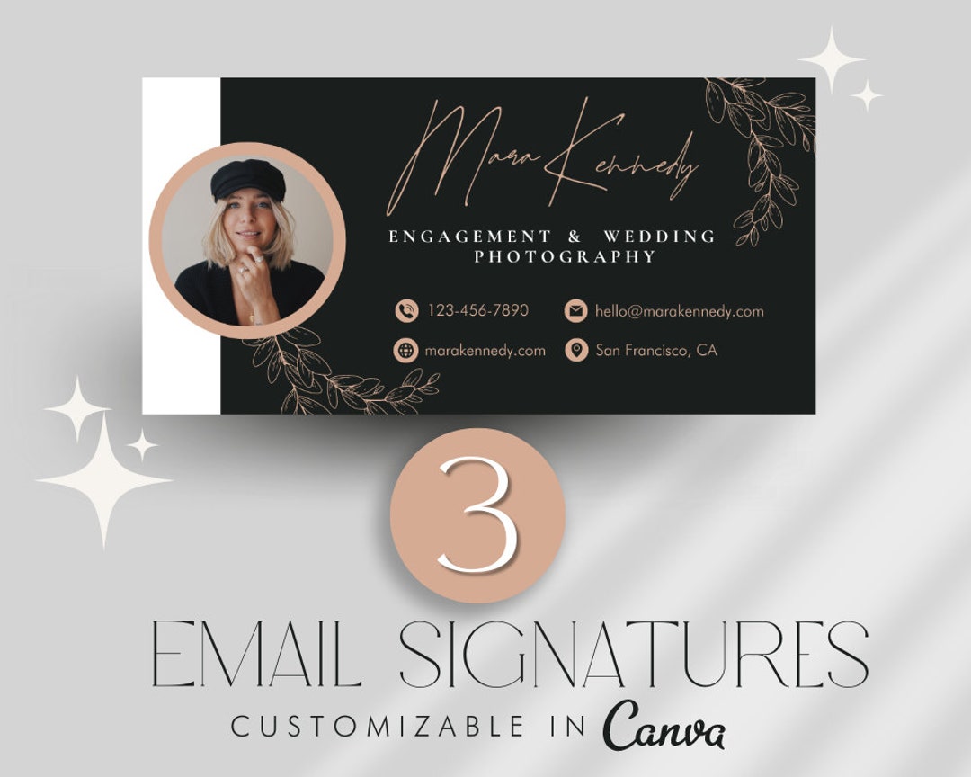 Email Signature Template - Business Email - Blog Email - Email ...