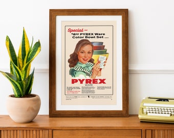 Vintage Pyrex Patterns Poster Pyrex Chart Pyrex Collection - Etsy Canada