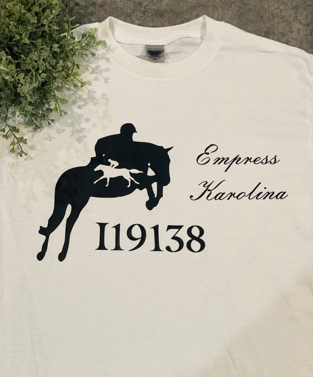 OTTB Jumping & Tattoo T-shirt - Etsy