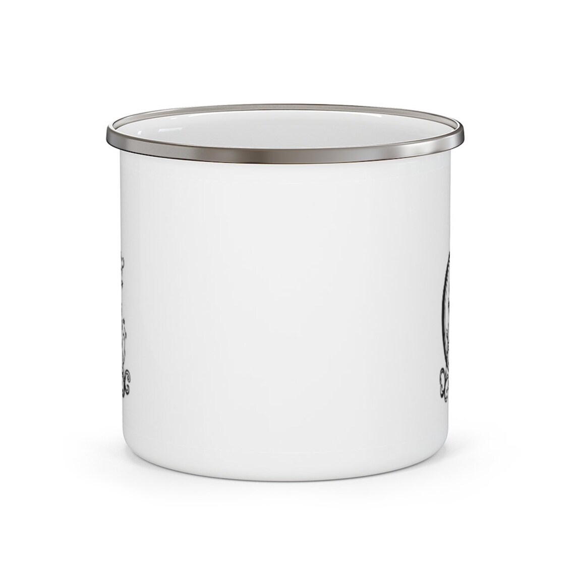 AGAOU Vèvè Medium Size Enamel Mug Haitian Vodou Ceremony - Etsy