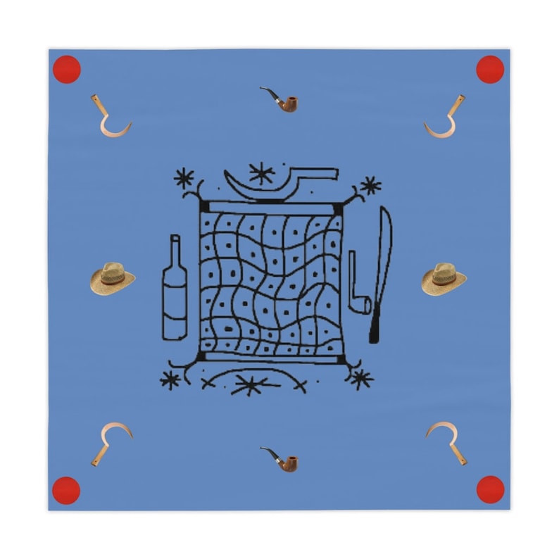 KOUZEN ZAKA Azaka Mede Veve Tablecloth Spiritual Altar - Etsy