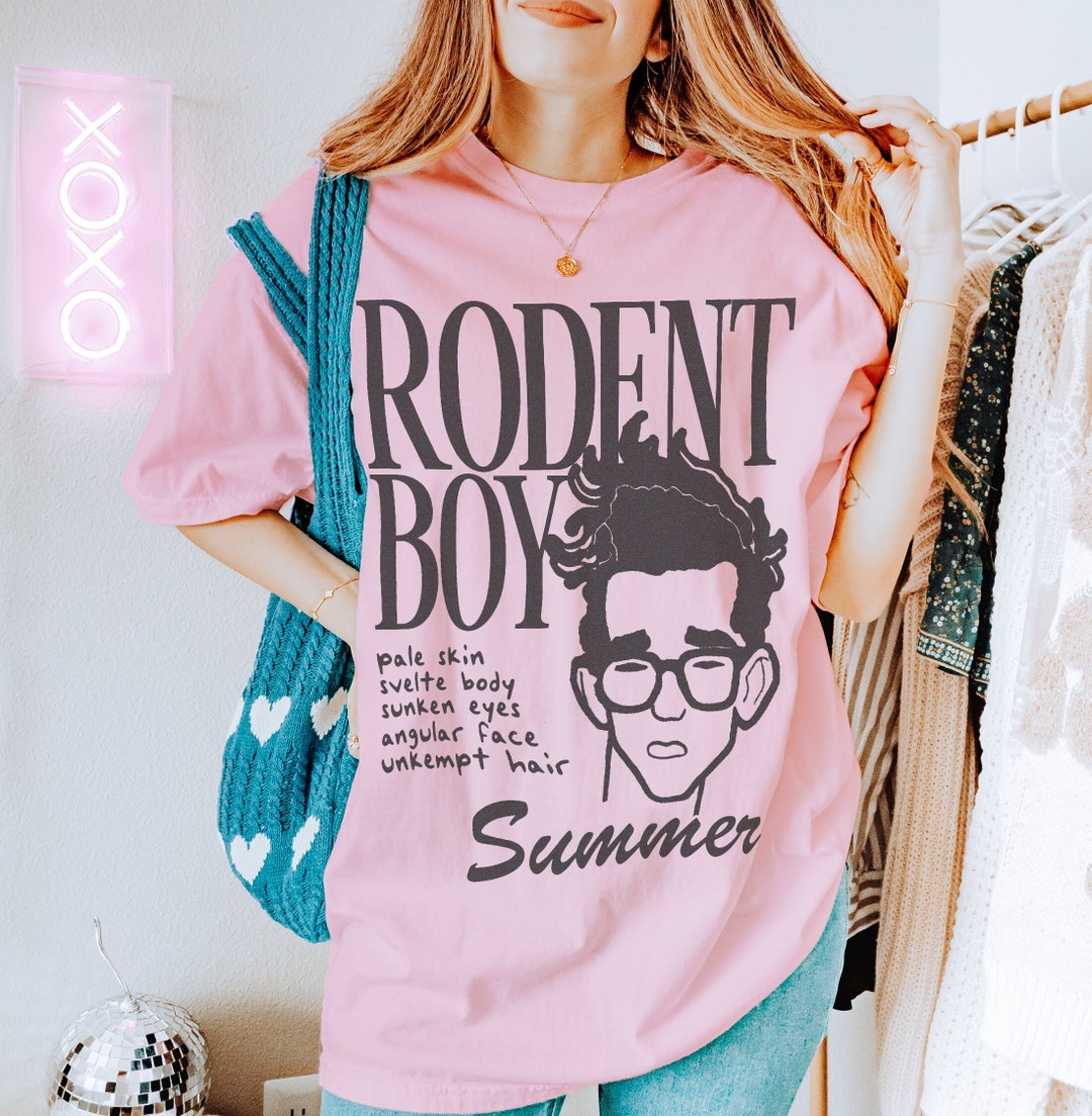 Hot Rat Boyfriend Summer Meme Tee Oversized Comfort Colors Retro Rodent ...