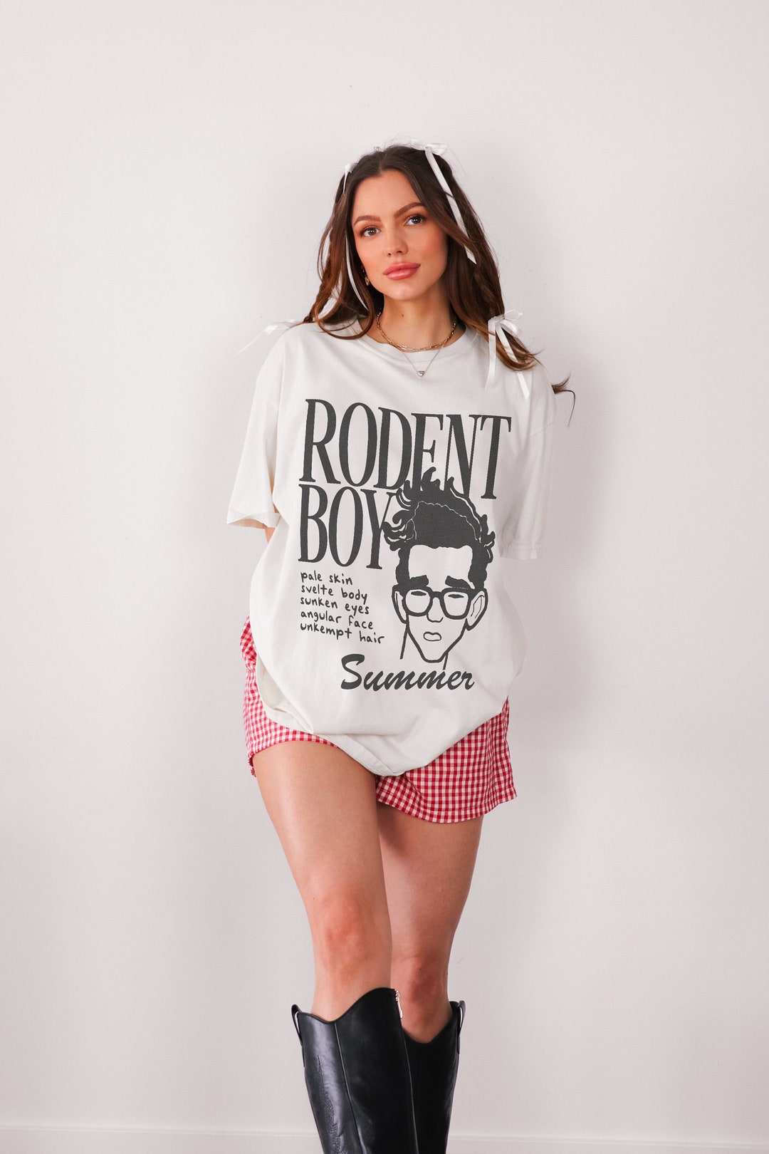 Hot Rat Boy Summer Gen Z Meme Tee Oversized Comfort Colors Retro Rodent ...